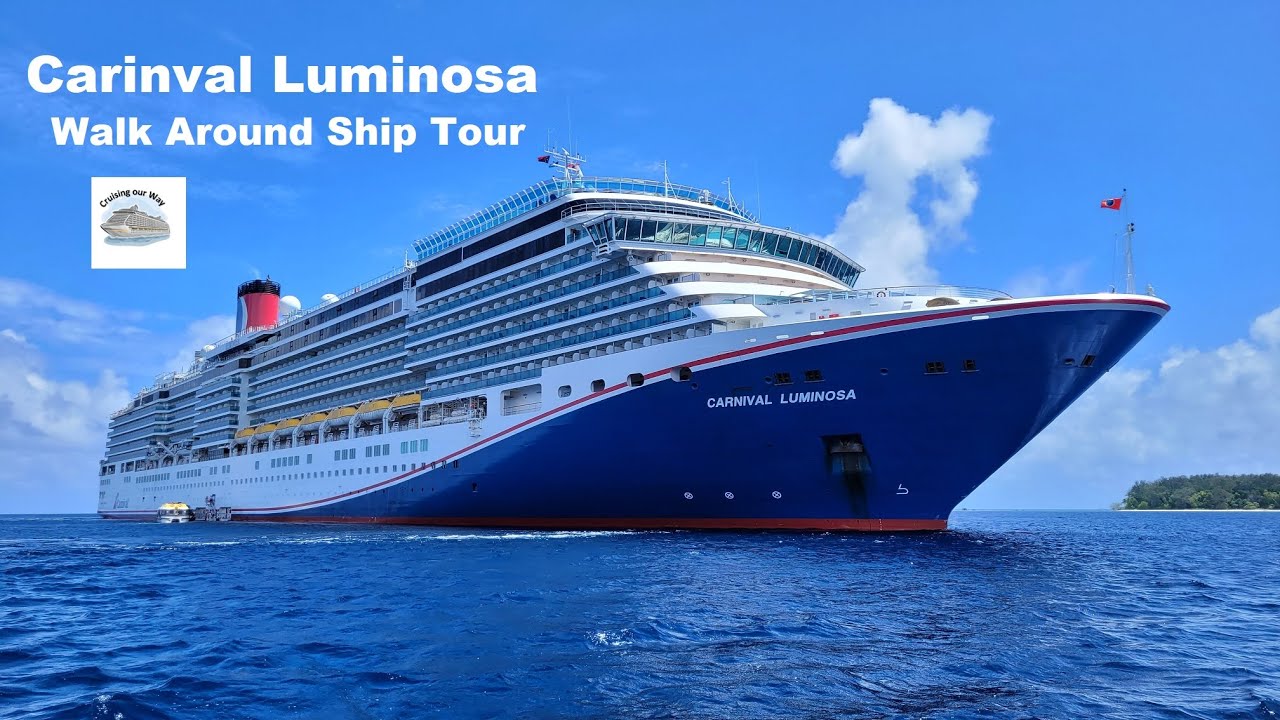 Carnival Luminosa Ship Tour November 2023 - YouTube