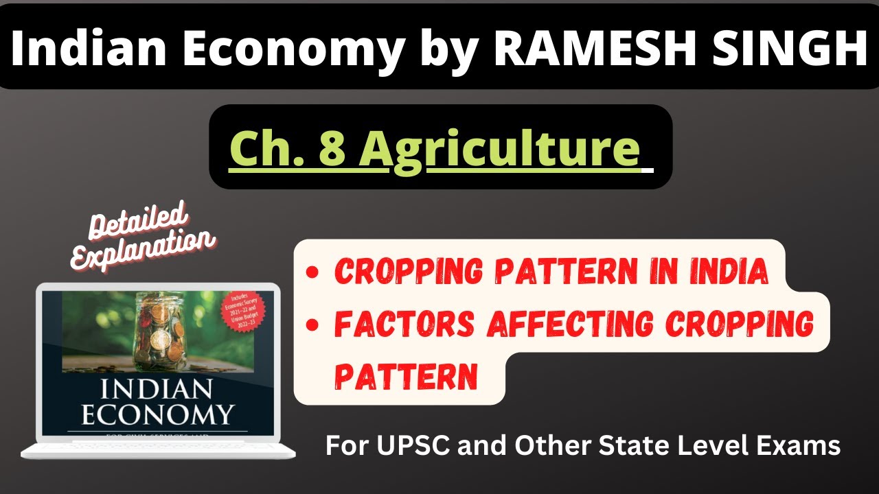 (V-75)(Ch.8) Cropping Patterns in India || Factors Affecting Cropping ...