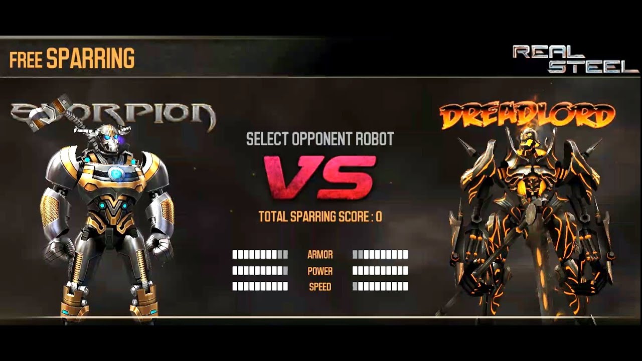 Real Steel Scorpion Vs Dreadlord New Robots Christmas Update Живая