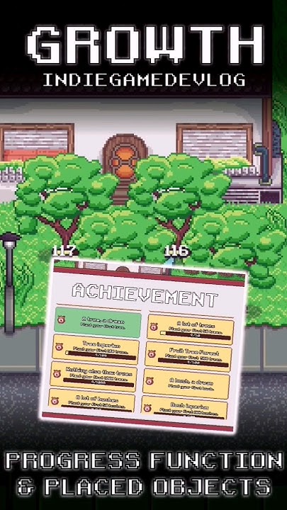 Growth Daily GameDevLog [168] - Progress & Placed Objects #devlog #gamedev #godot4 #gaming # ...