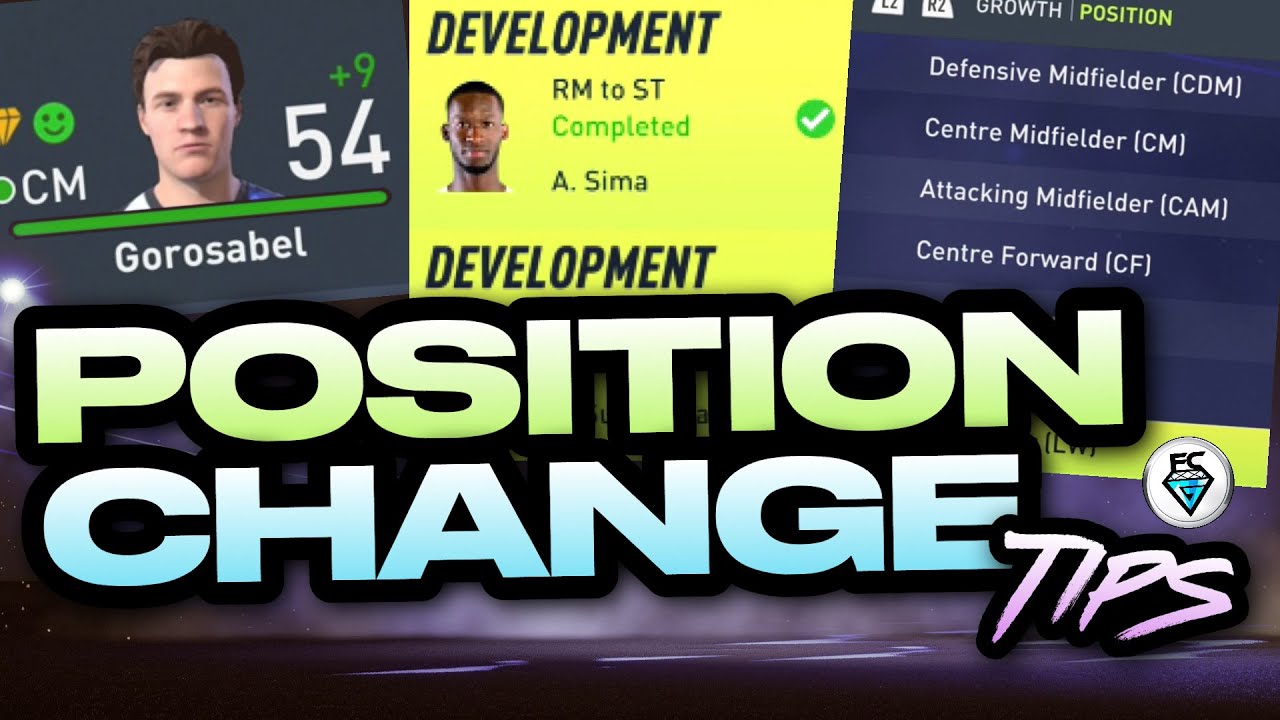 FIFA 22: POSITION CHANGE TIPS - YouTube