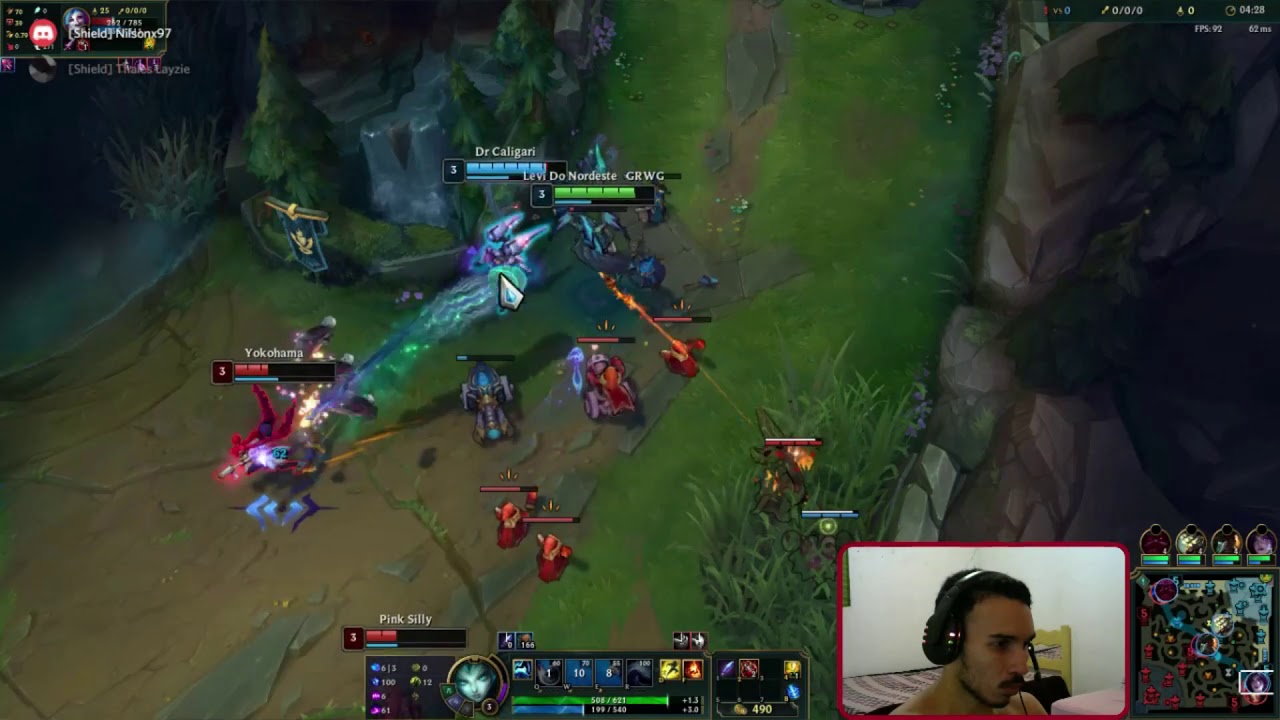 LOL - NAMI GAMEPLAY SUP NA FLEX- MAIS UMA VIRADA NO 4X5 - YouTube