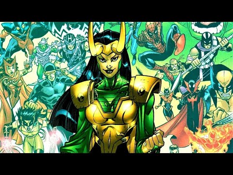 Hija De Loki Y Prima De Thena ¿Quién es Sylene? Earth-982 (MC2 Universe ...
