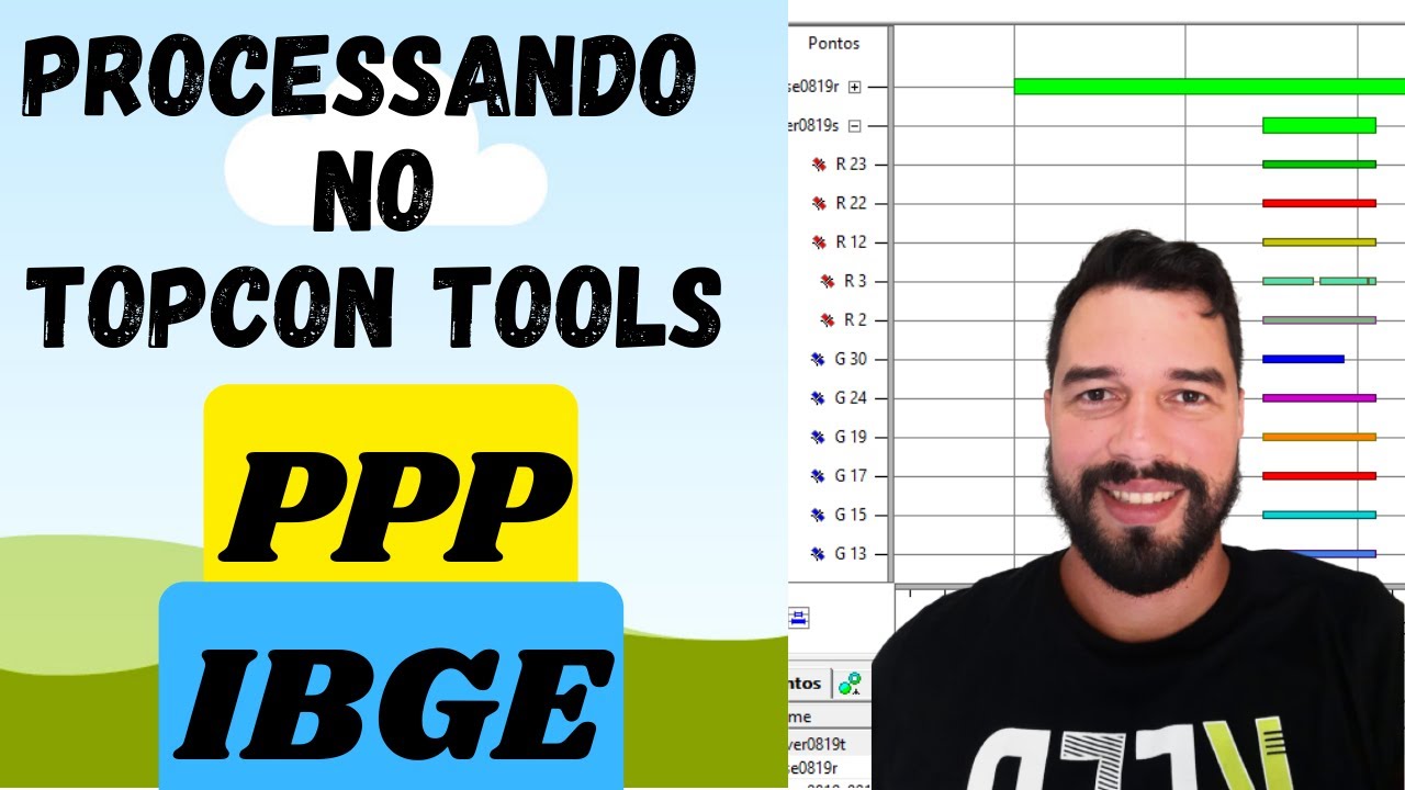 Processando no topcon e corrigindo pelo IBGE - YouTube