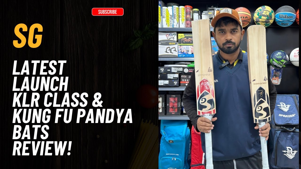 SG Latest Launch SG KLR Class & Kung Fu Pandya Bats Review | Ai Sports ...