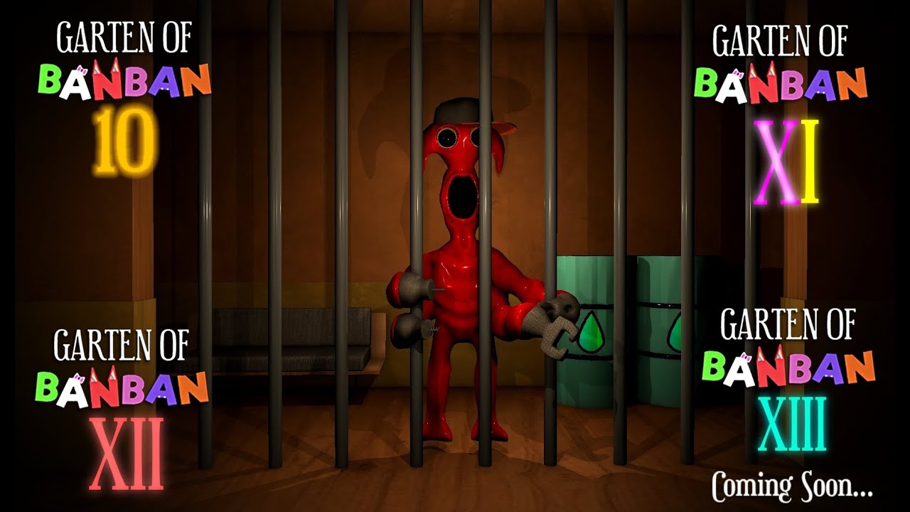 Garten Of Banban 10 + 11 + 12 - FULL GAME Walkthrough - NO DEATHS ...