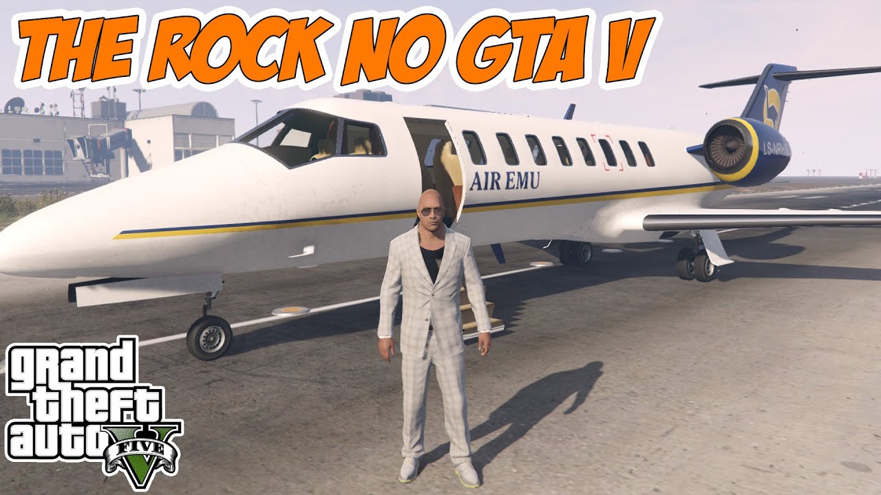 GTA V: The Rock (Dwayne Johnson) em Los Santos. - YouTube