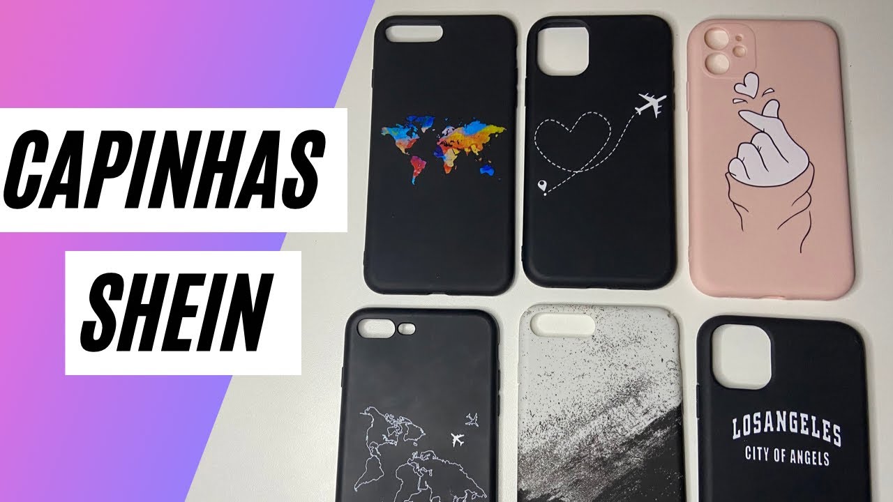 COMPRINHAS NA SHEIN | CAPINHAS DO IPHONE 11 E IPHONE 8 PLUS - YouTube