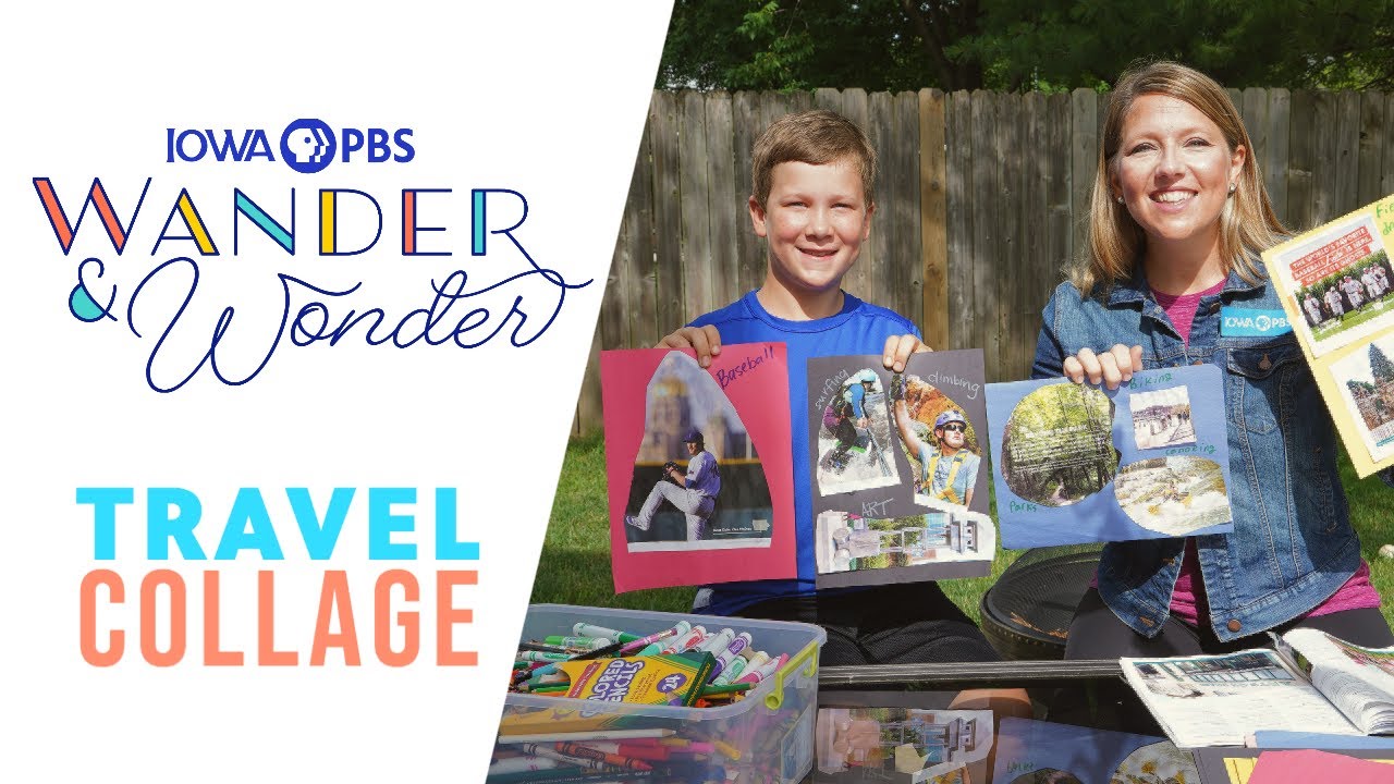 Making a Travel Collage | Wander & Wonder - YouTube