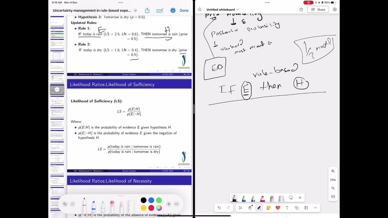 Lecture 5: Uncertainty management in rule-based expert systems (Part B) - YouTube