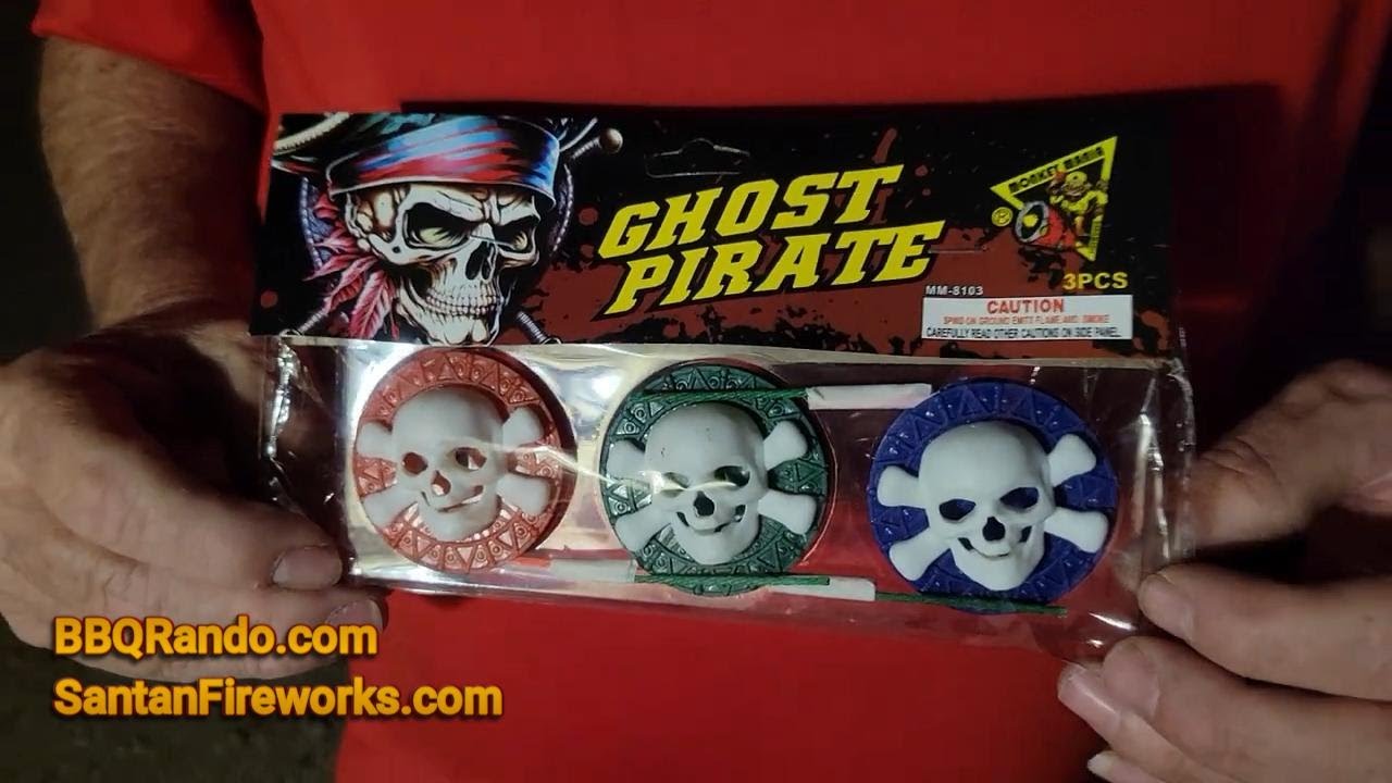 Ghost Pirate - Monkey Mania Fireworks - YouTube