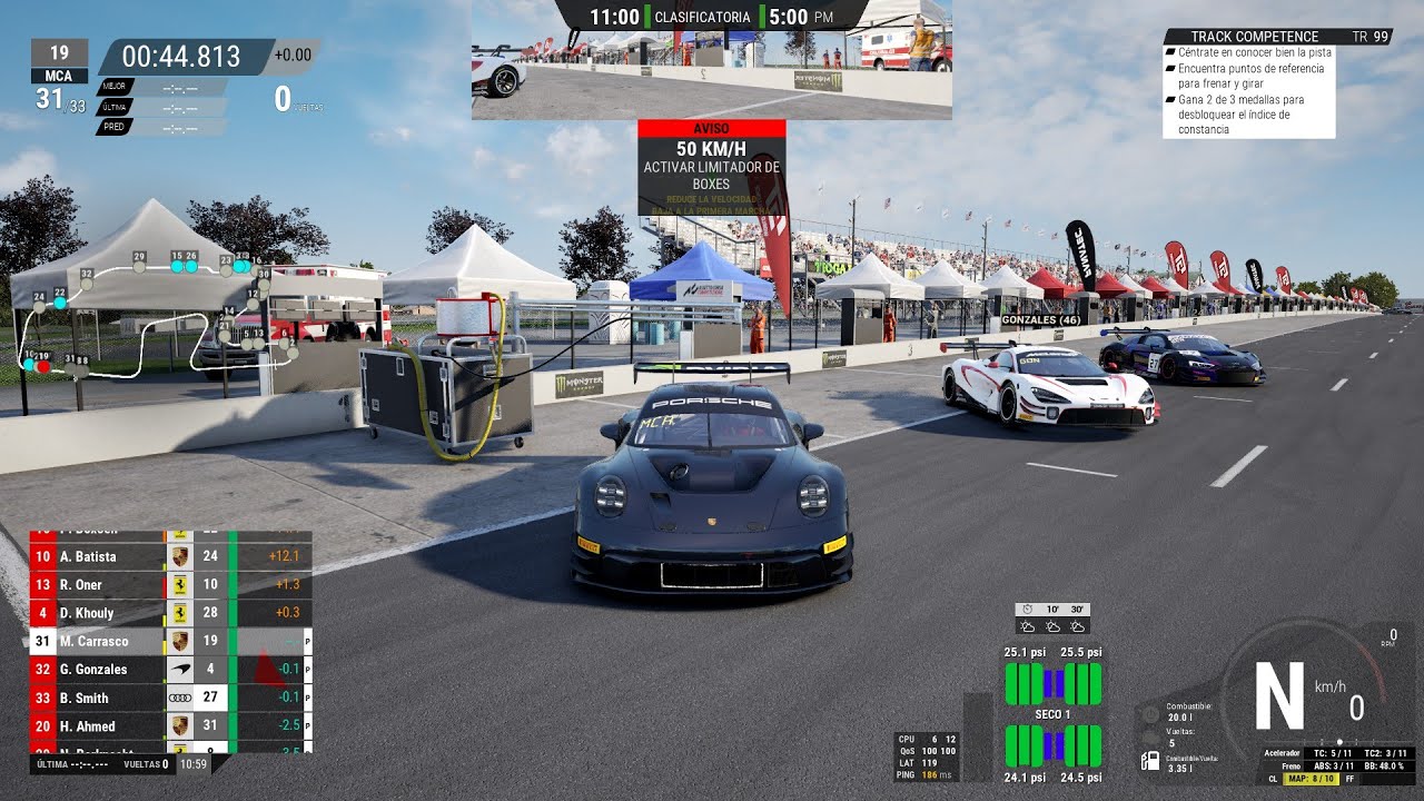 Nueva seasson en iracing! IMSA! primera carrera con el LMP2, será ...