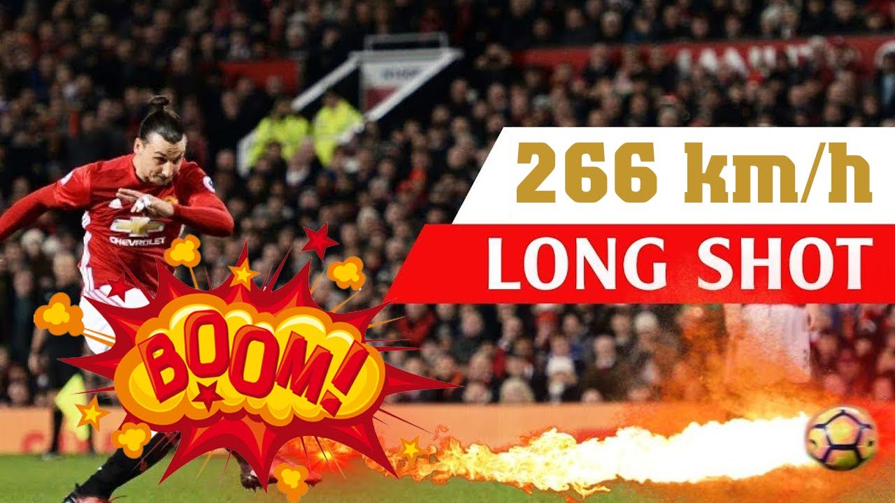 Top Fastest Shots In Football Compilation | Unstoppable Goals - YouTube