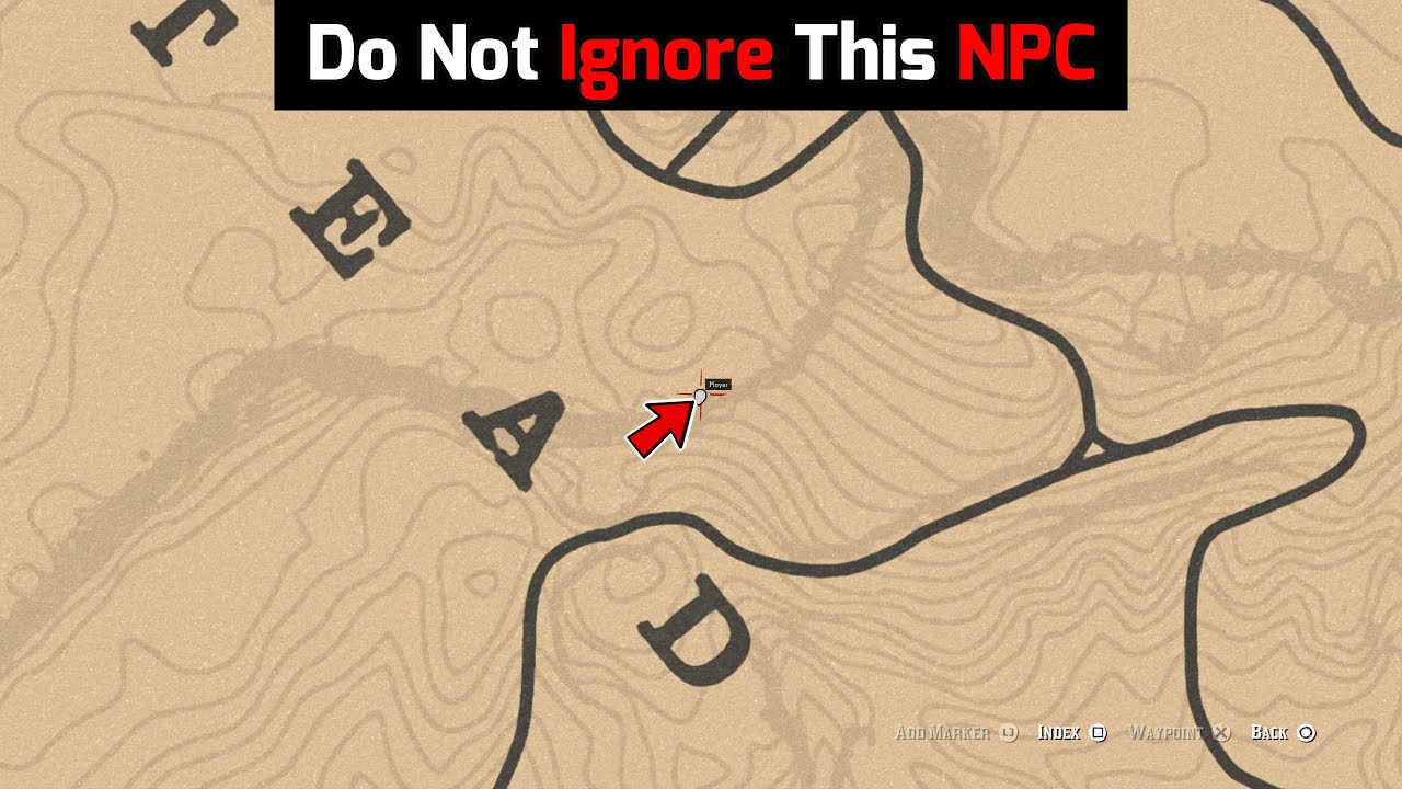 Players Ignore This NPC & Miss This Encounter in RDR2 - YouTube