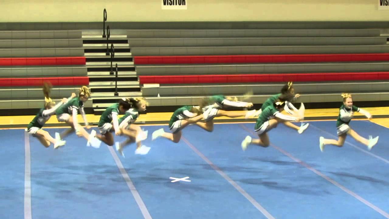 OLGC CYO Fall 2014 Cheer Championship - Cheer 1 - YouTube