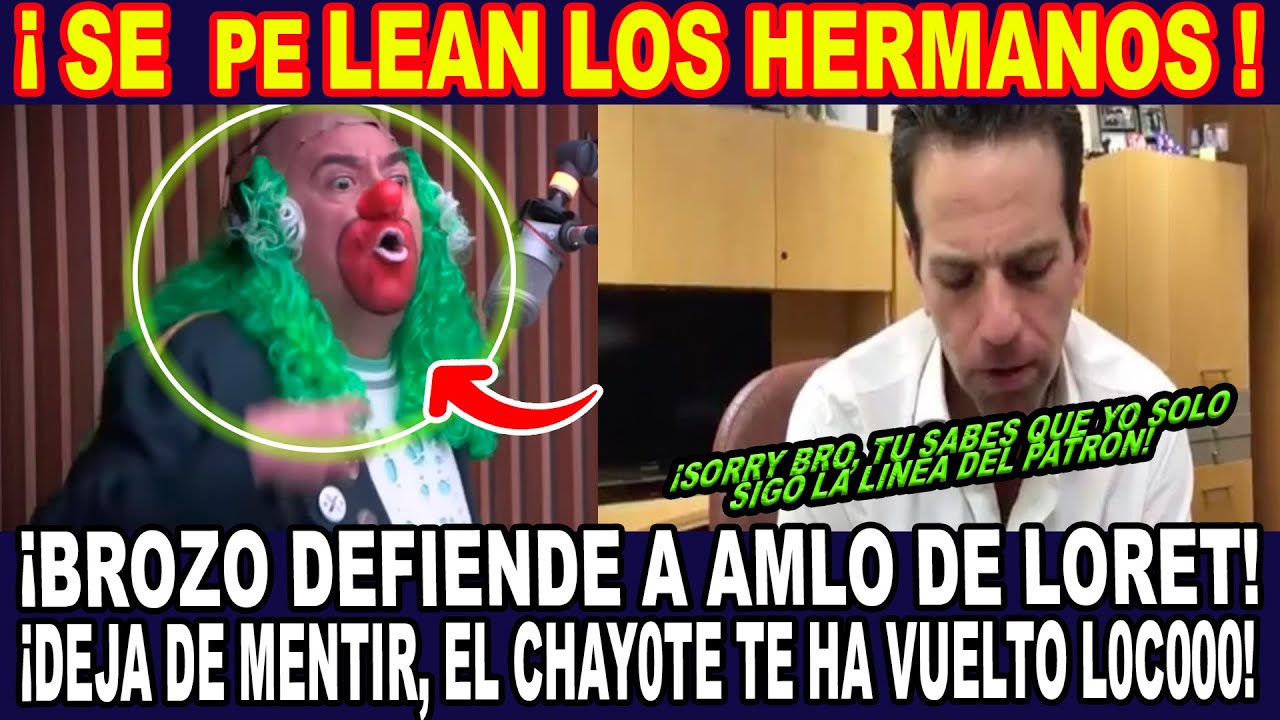 ¡ BROZO ESTA.LL4 CONTRA LORET ! ¡ HACE LO IMPENSABLE, DEJA A LATINUS ...