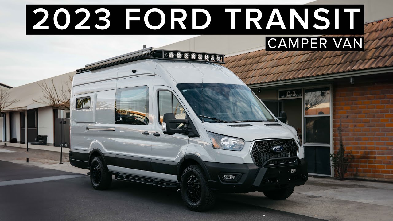 2023 Ford Transit | Trail Ready Camper Conversion Van 148 Extended ...