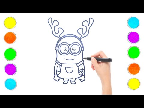 This is Draw for Minions Puppy,Easy To Draw for Minions,How To Draw ...