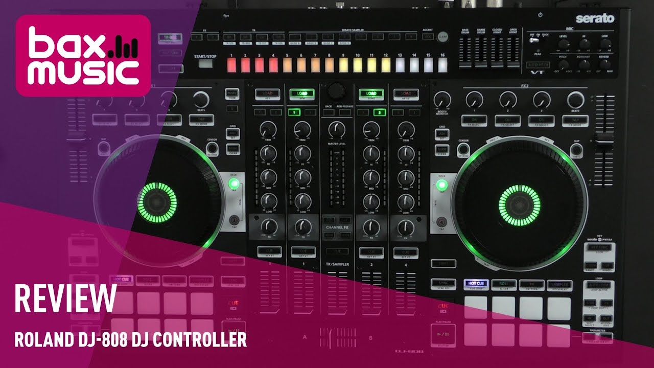 Roland DJ-808 Review | Bax Music - YouTube