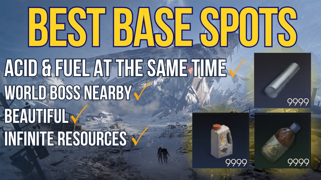 Best Base Locations In The Way Of Winter Scenario | Acid and Fuel ...