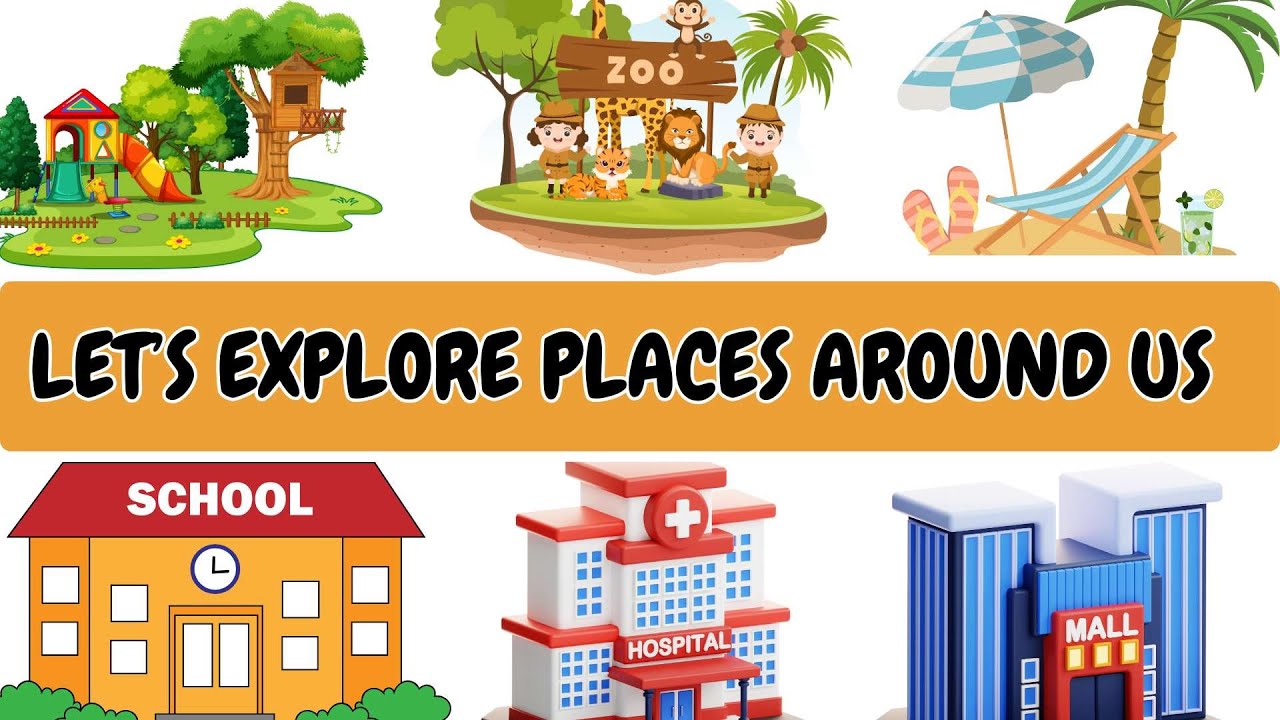 Let's Explore Places We See Around Us - YouTube