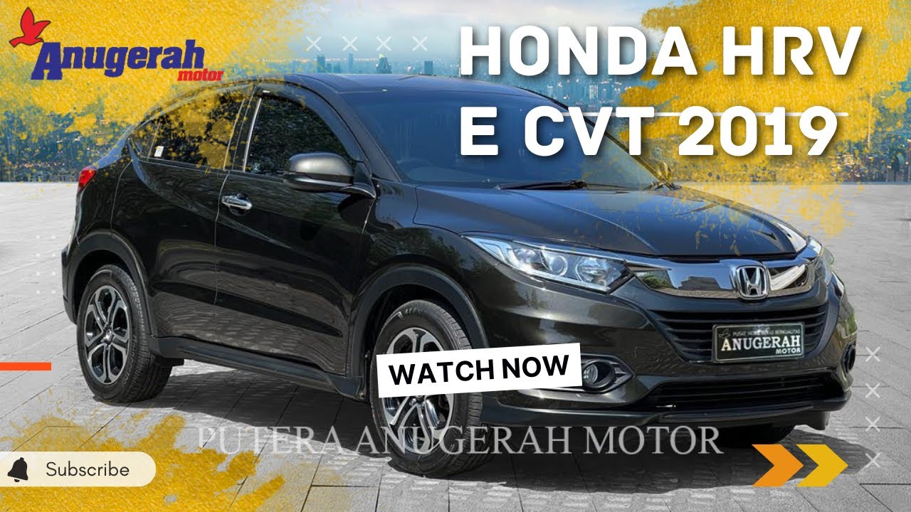 DIJUAL HONDA HRV E CVT 2019, SUPER ISTIMEWA IDAMAN SEMUA ORANG - YouTube