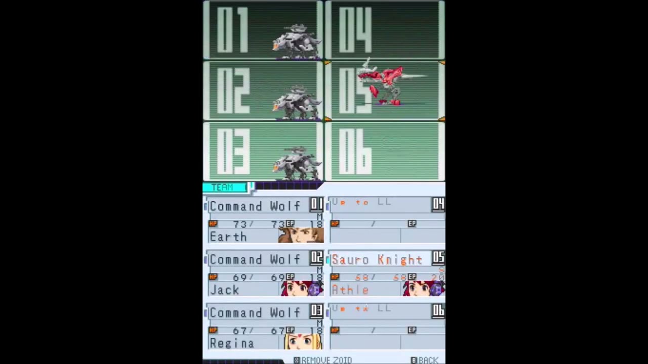 Zoids Saga Ds