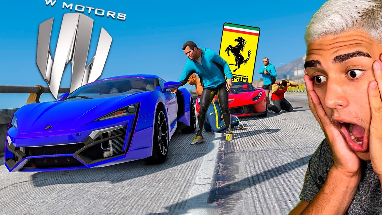 R0UBEI CARROS SUPER RAROS NO GTA 5!!! - ModHistória #28 - YouTube