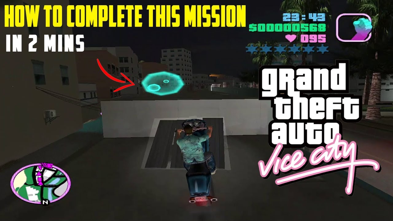 How To Complete PCG 600 Mission || Gta Vice City || Gaming BL - YouTube