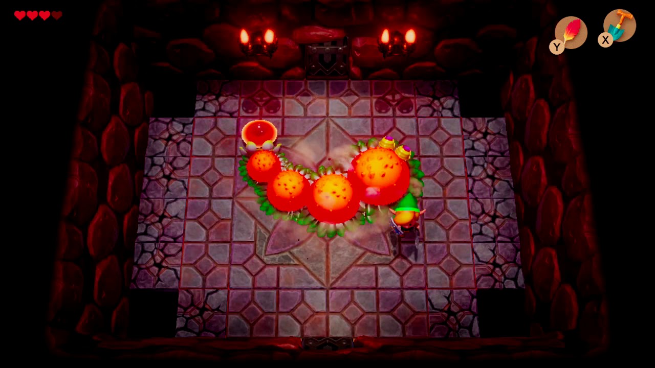 Link's Awakening - Moldorm Boss / Gigantehl - YouTube