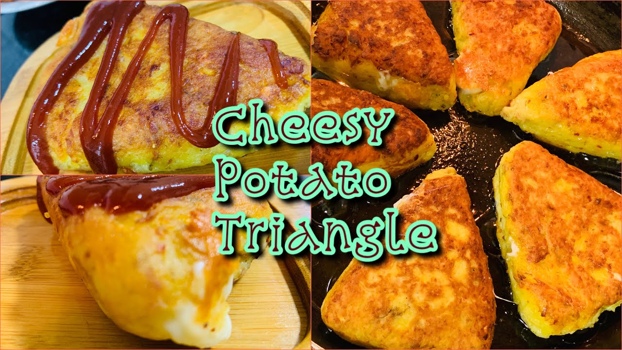 Cheesy Potatoes Triangle || Perfect and Yummy Breakfast || potatoes ...