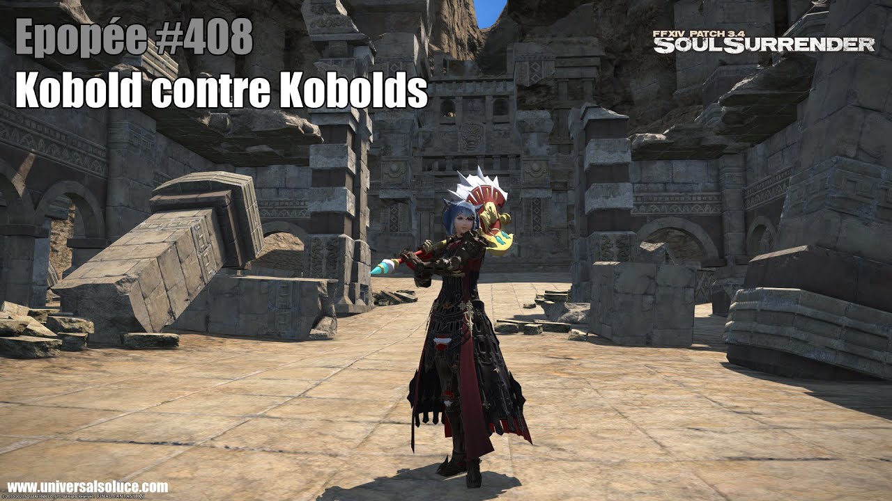 Final Fantasy XIV 3.4 - Epopée #408 : Kobold contre Kobolds - YouTube