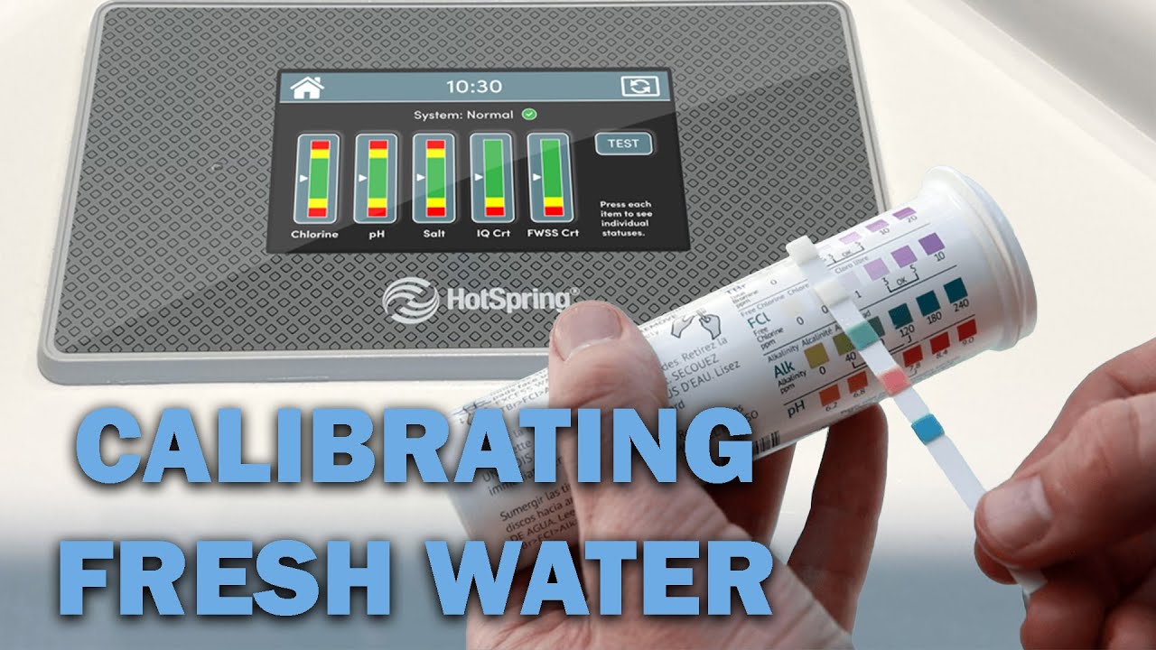 How to Calibrate the FreshWater Monitoring System - YouTube