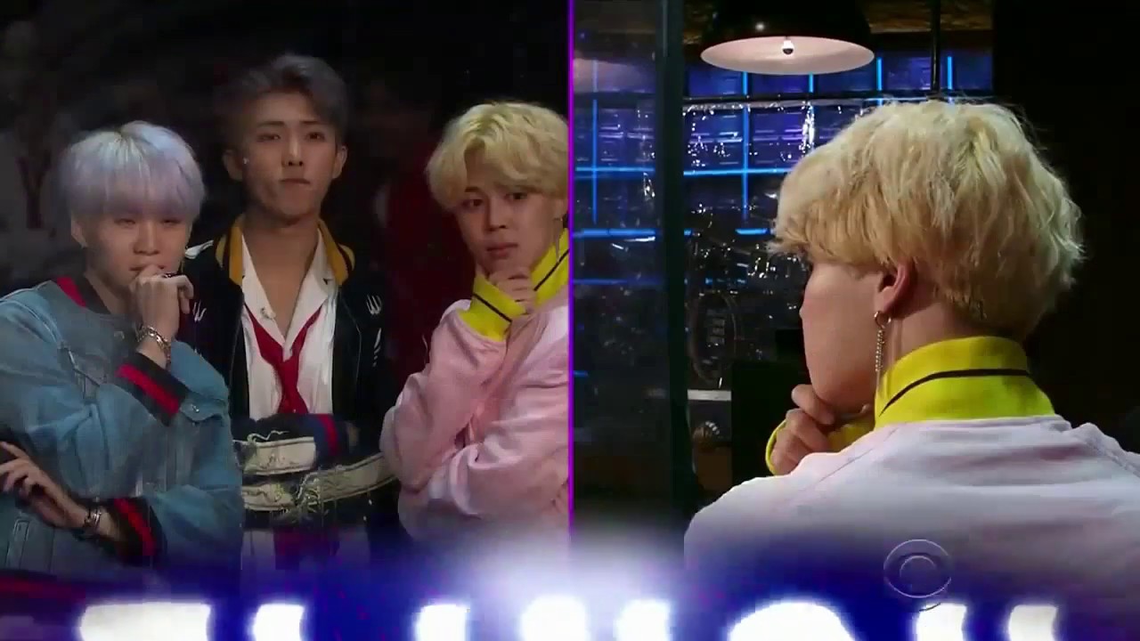 방탄소년단 flinch BTS 제임스코든쇼 (한글자막) - YouTube