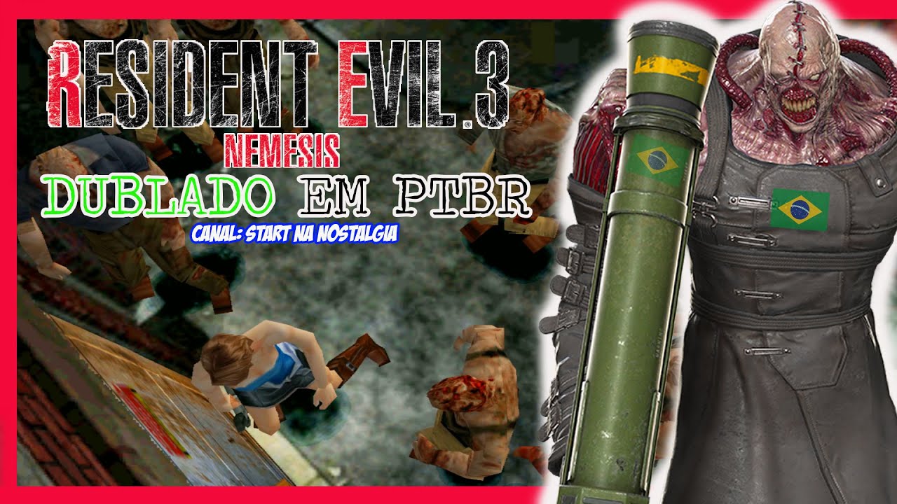 Resident Evil 3 DUBLADO PT-BR PS1/ANDROID - YouTube