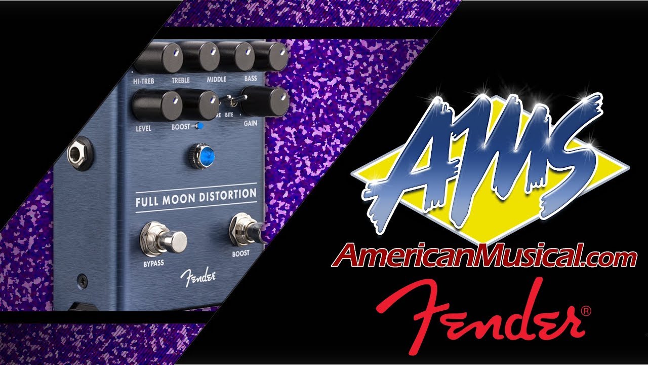 Fender Full Moon Distortion - American Musical Supply - YouTube