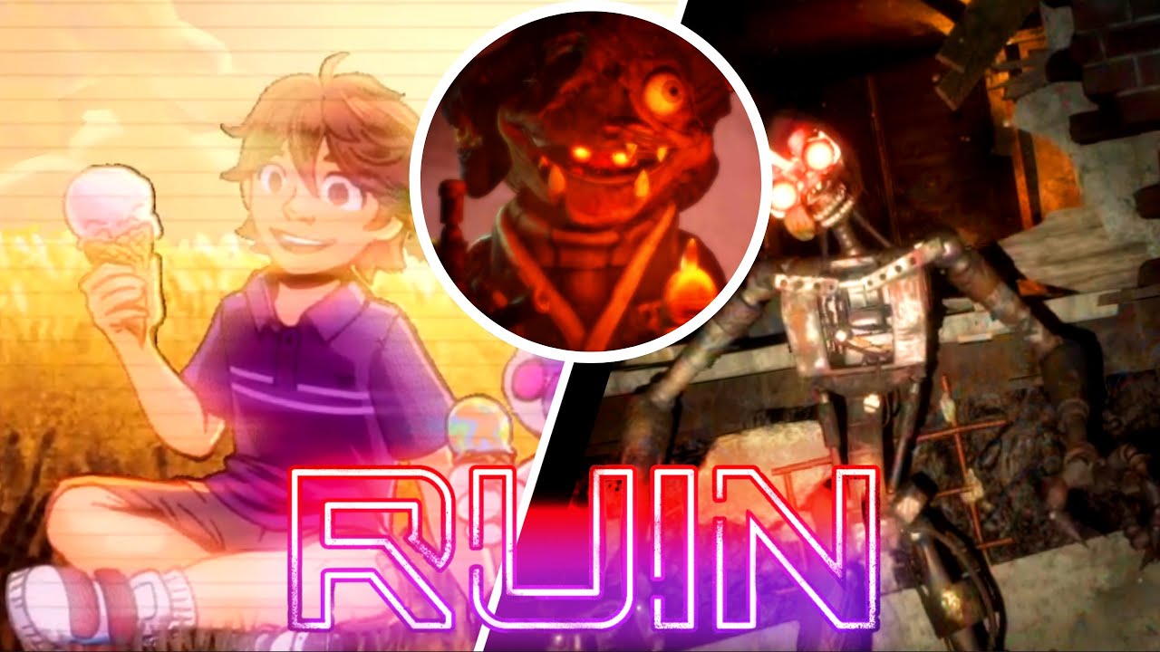 FNAF RUIN ALL ENDINGS [SUB ESPAÑOL] - SECURITY BREACH RUIN - YouTube