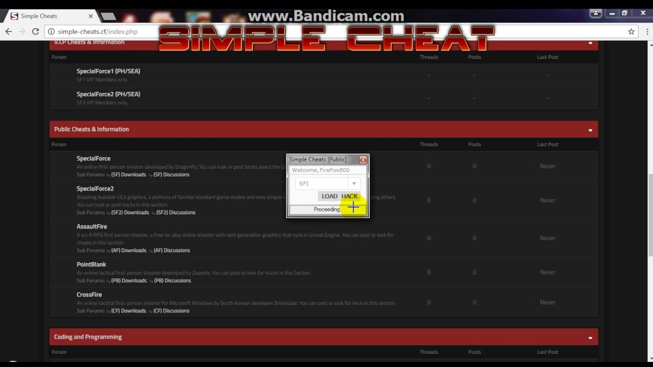 Tutorial: How to use Simple-Cheats Loader - YouTube