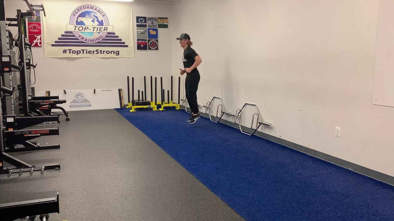 2 Leg Lateral Bounce - YouTube