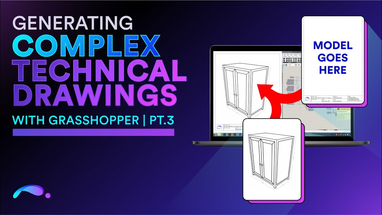How To Generate Complex Technical Drawings w/ Grasshopper | Pt. 3 - YouTube