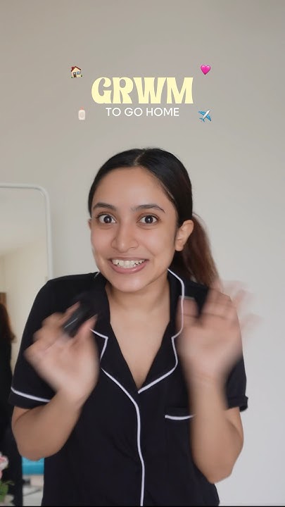 Get Ready With Me To Go Home! ️🏠🩷 | #grwm #minivlog #getreadywithme - YouTube