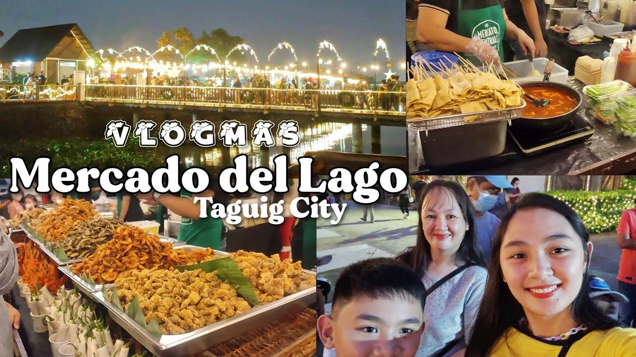 VLOGMAS Mercado del Lago, Taguig Christmas Village | Samgyup Date at ...