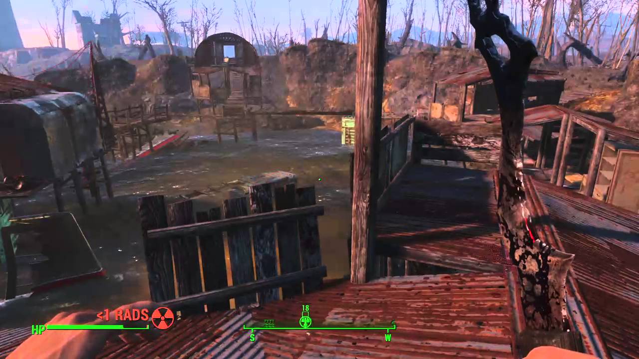 Fallout 4 (Crater House) Location Discovery & Exploration HD - YouTube