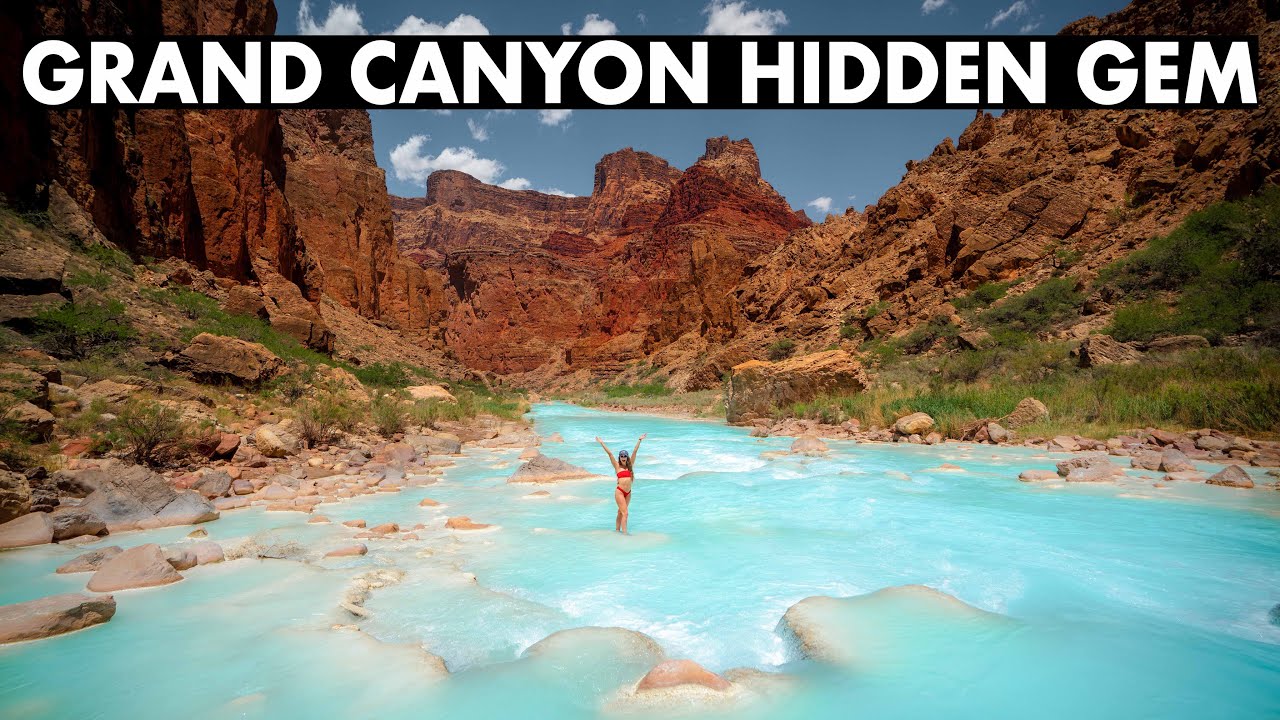 HOPI SALT TRAIL | Backpacking the Grand Canyon's Aqua Blue Oasis - YouTube