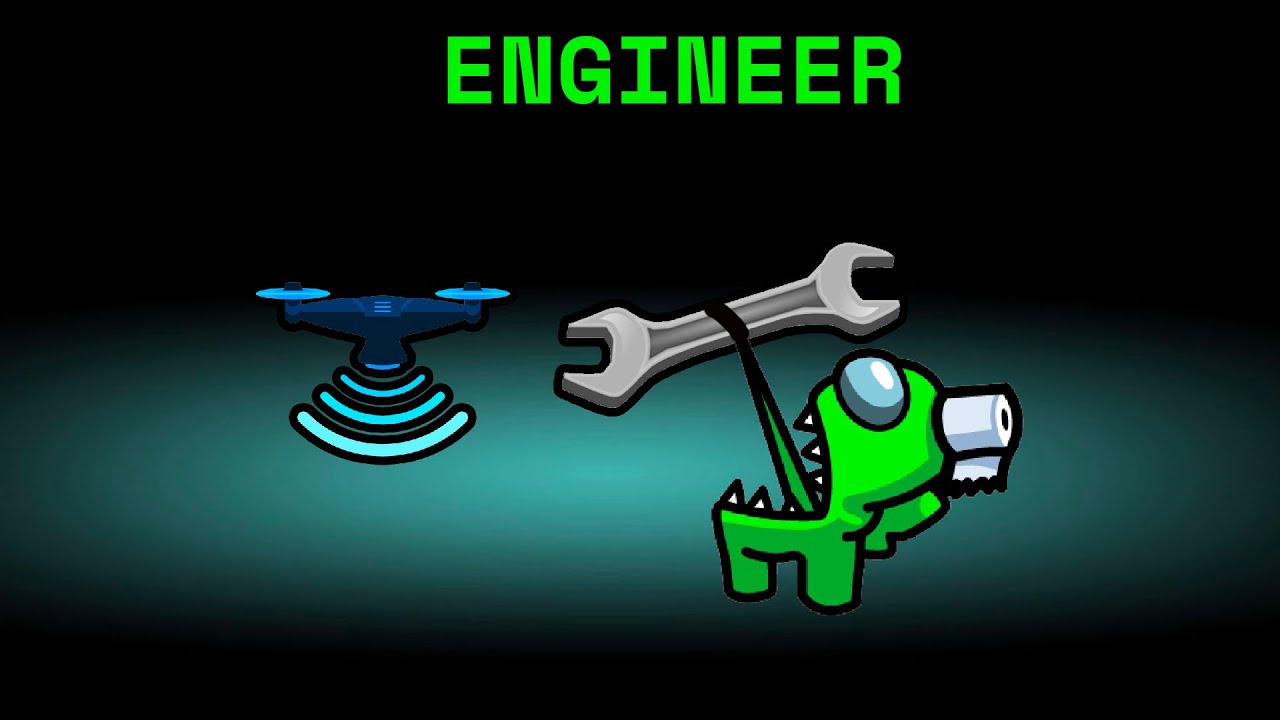 ENGINEER Imposter Role in Among Us - YouTube