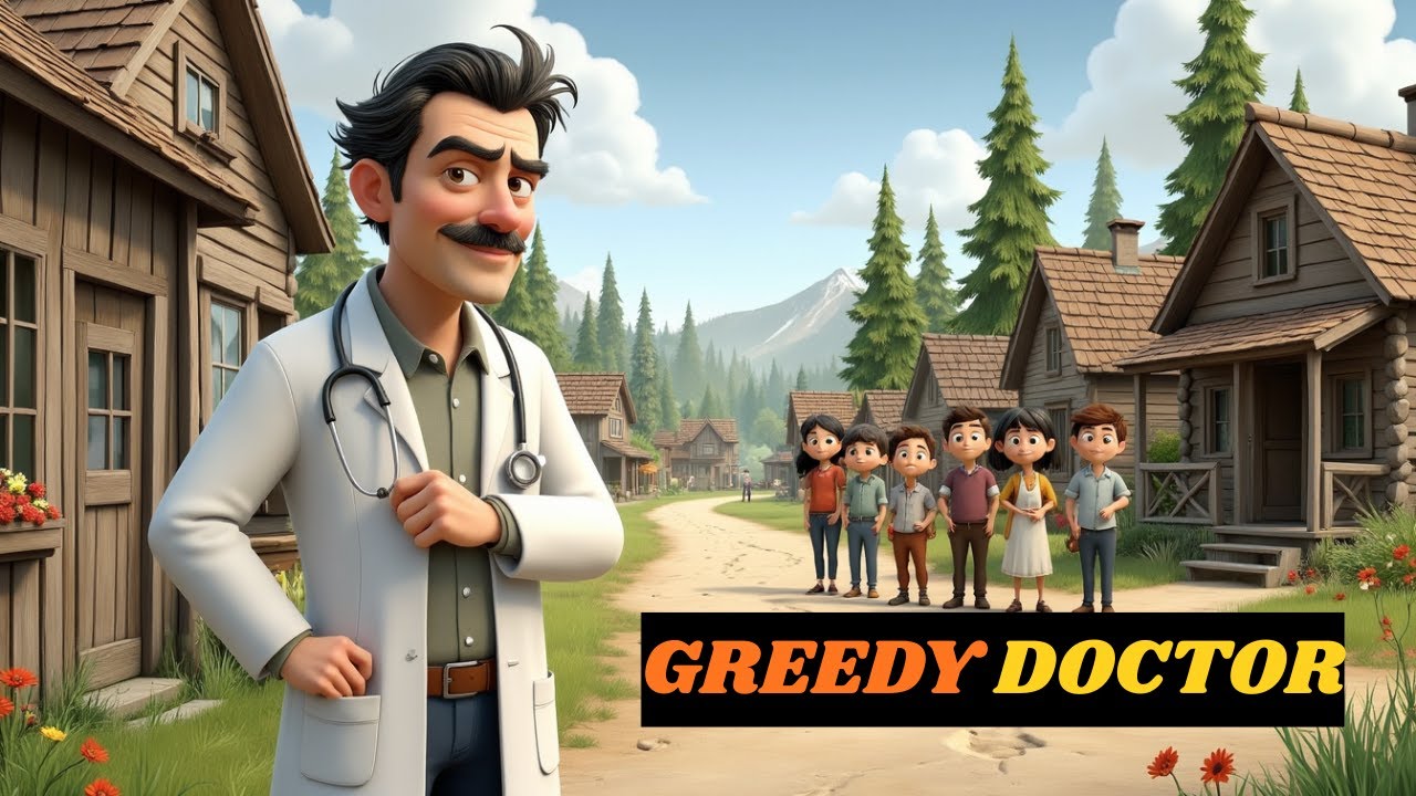 The Greedy Doctor Learns a Lesson | Short Story with Moral - YouTube