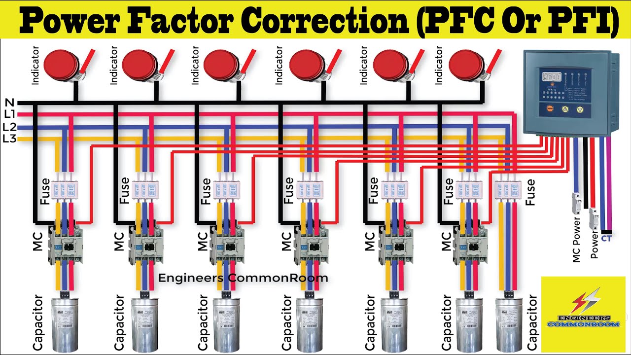 Power Factor Correction । Engineers CommonRoom । Electrical Circuit ...