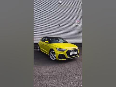 2023 Brand New Audi A1 Sportback S Line Python Yellow 💛 | Stoke Audi # ...
