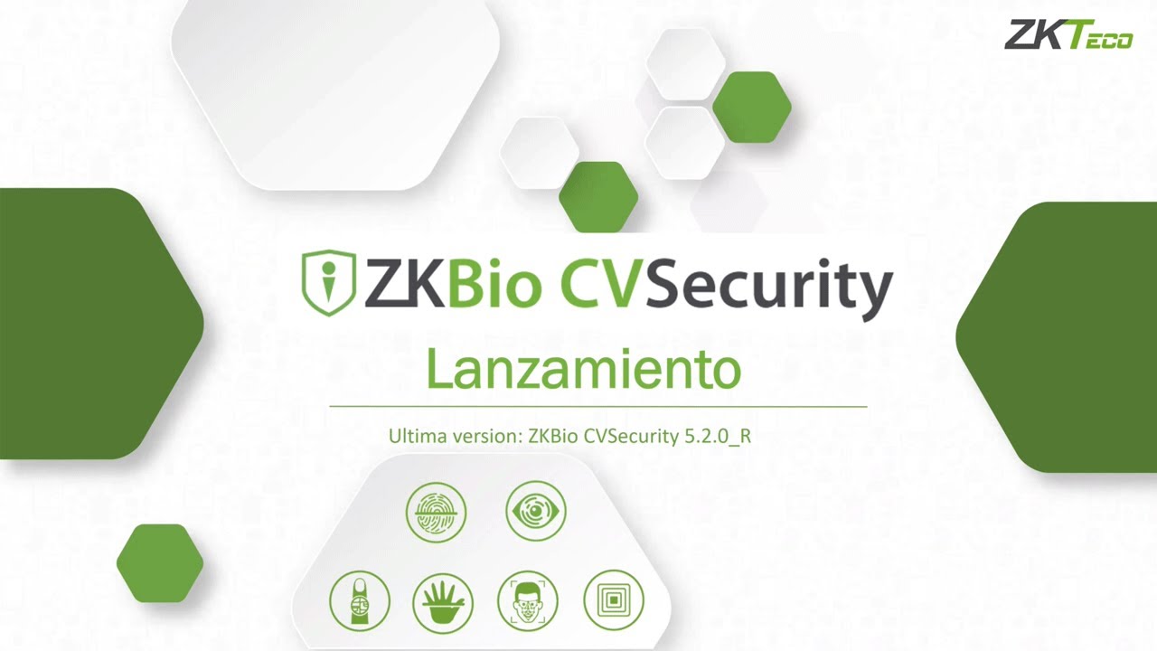 Nuevo Software Zkbio Cvsecurity Zkteco Youtube