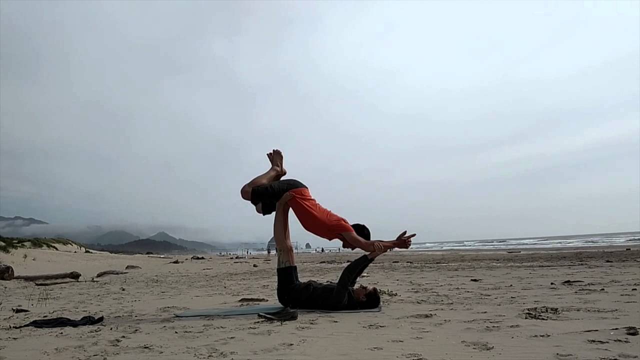 GirlBase - Acro Yoga - YouTube